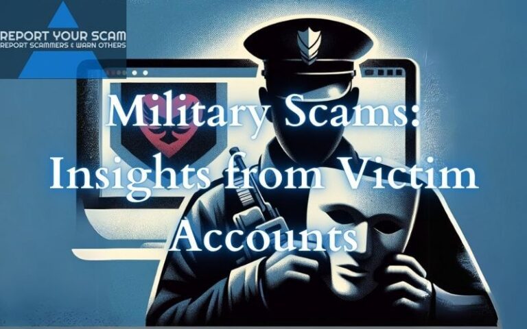 Military Scams: Insights from Victim Accounts - Report Your Scam